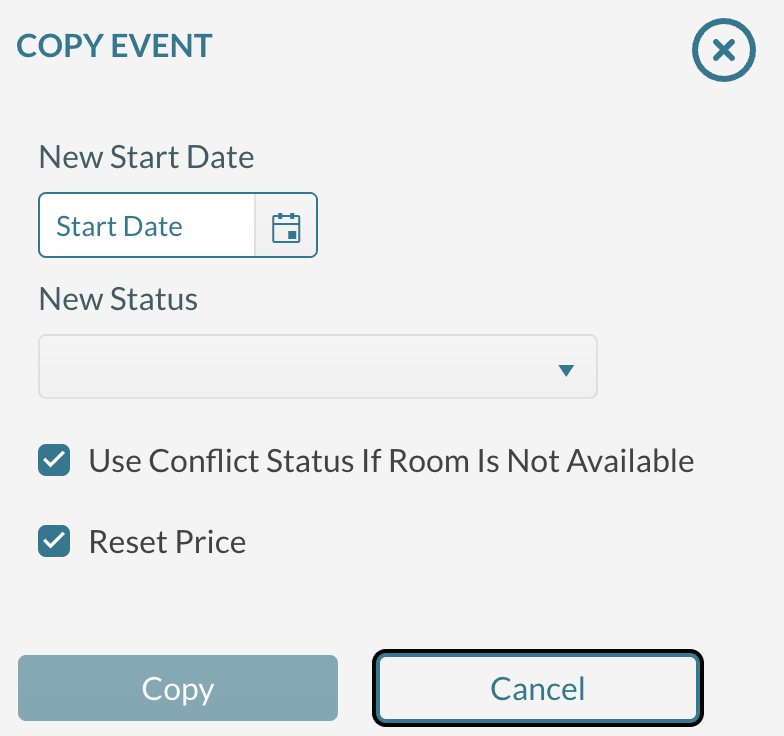 How to Copy an Event