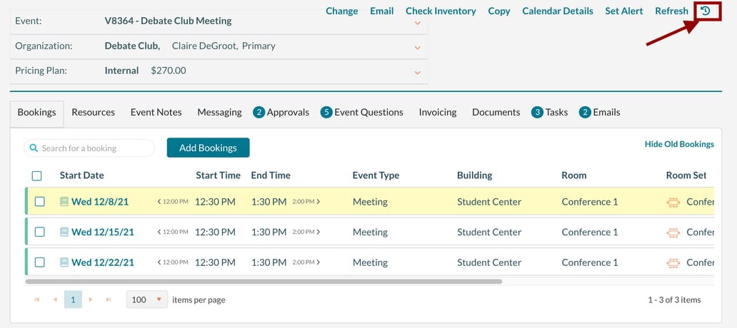 How to View the History of Any Data in the System