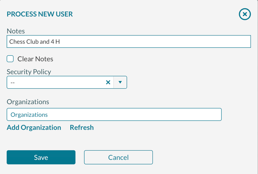 How to Process New User Accounts