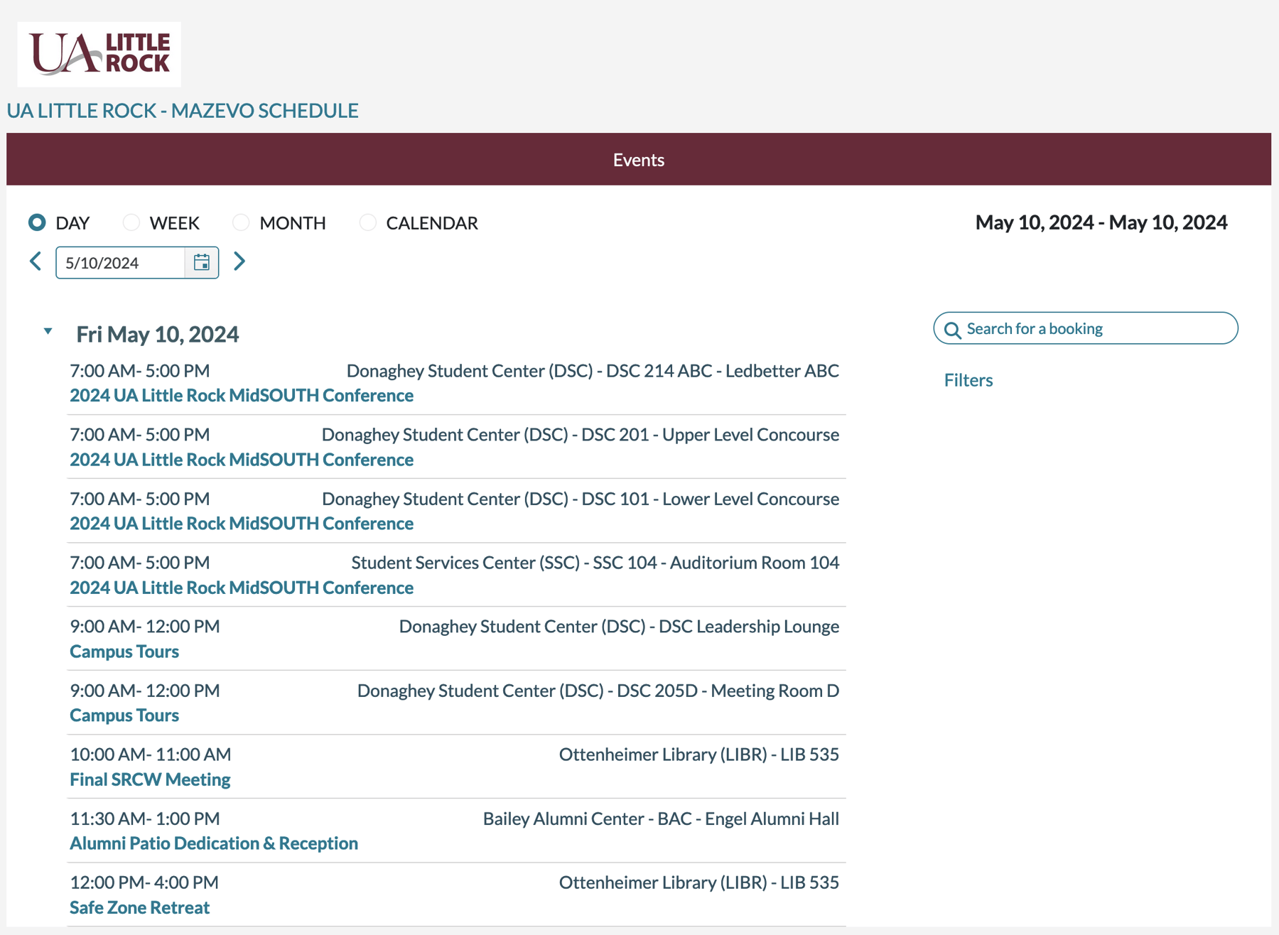 Mastering Mazévo: How To Get the Most From The Mazévo Public Calendar