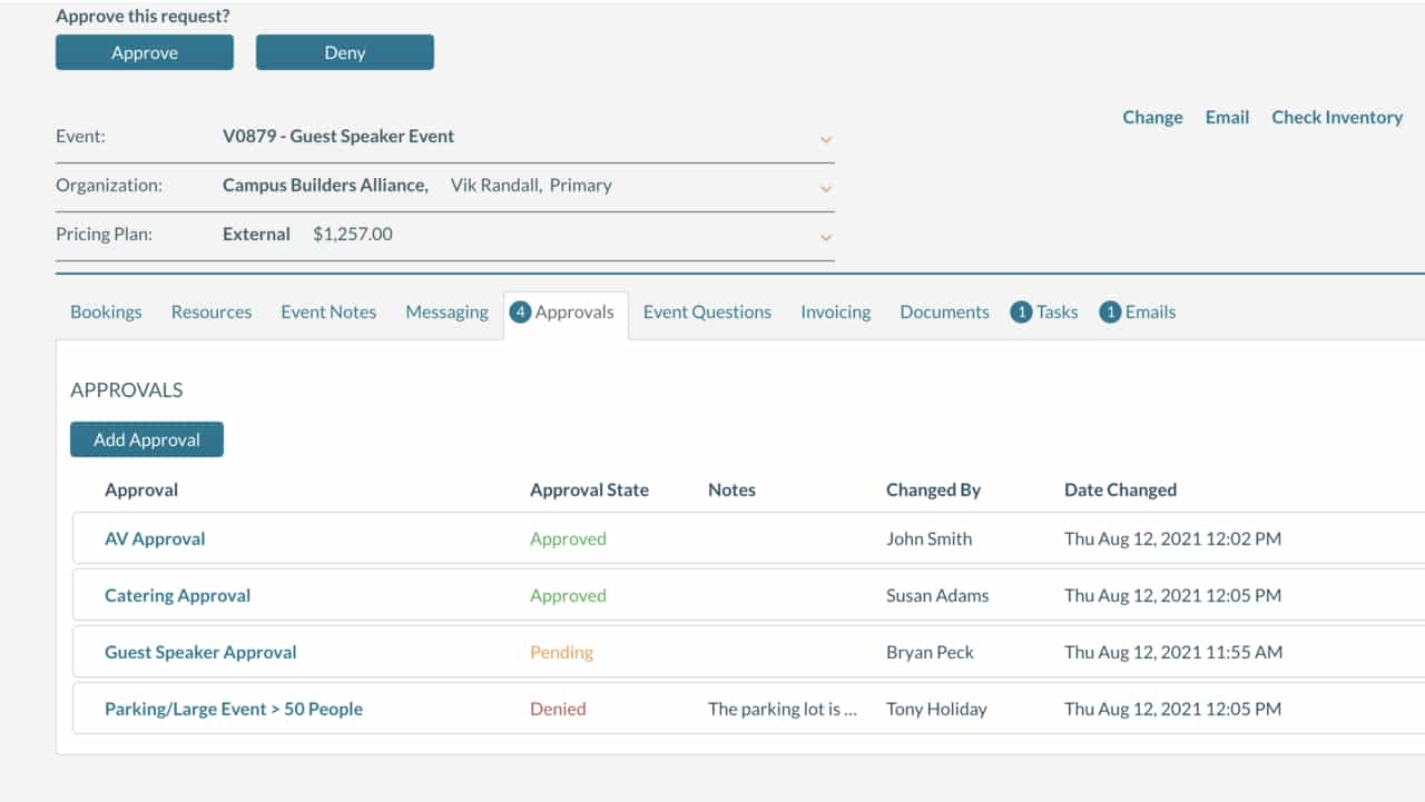 Room Scheduling Software | Mazévo Product Features